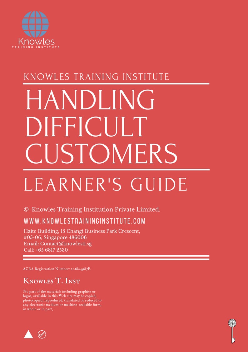 Handling Difficult Customers Course Philippines-Handling Difficult Customers Workshop